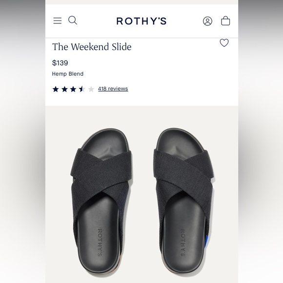 Rothy's | Shoes | Rothys The Weekender Slide | Poshmark